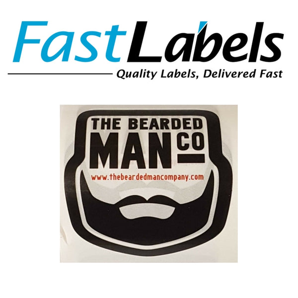 Car Window Stickers by Fast Labels - The Bearded Man