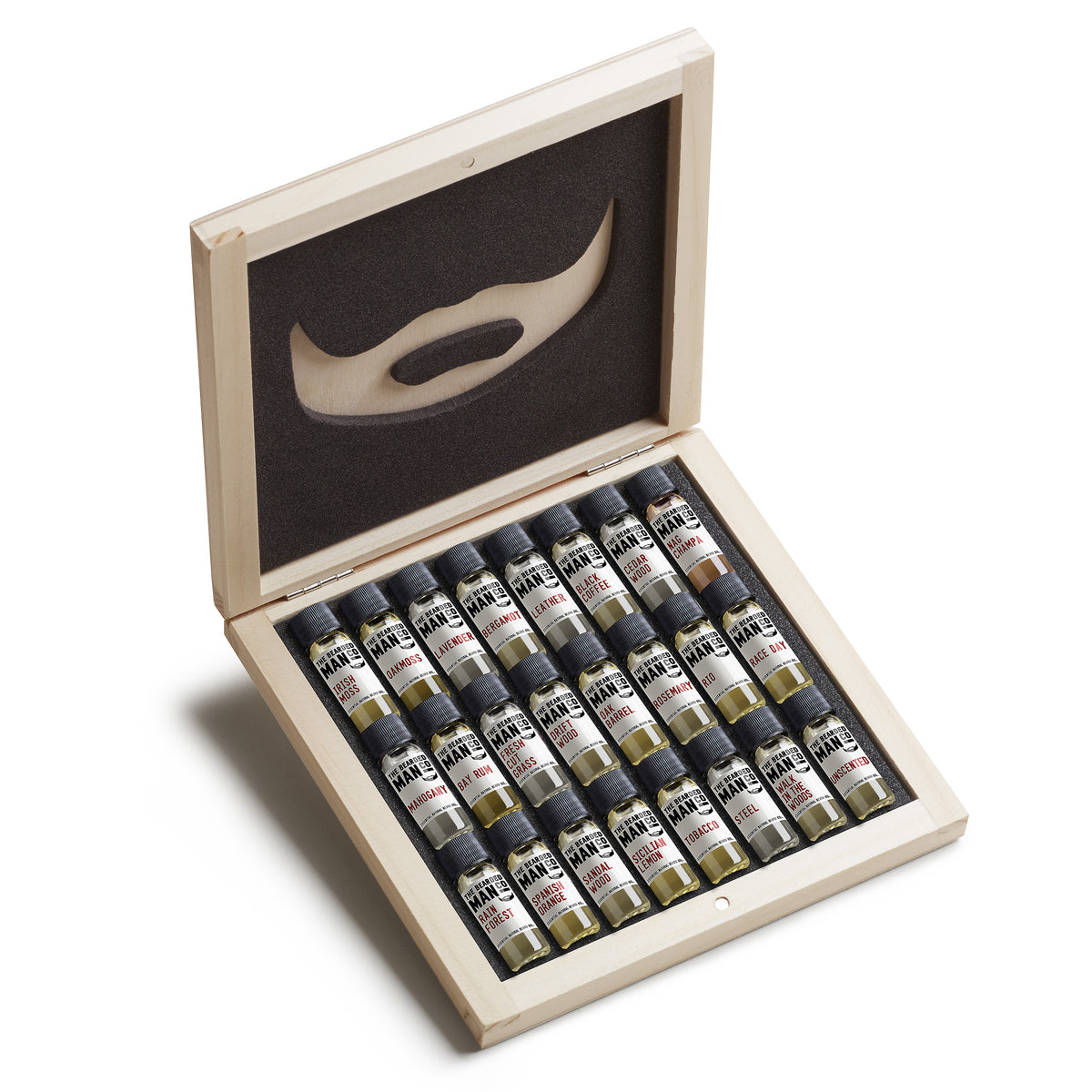 Wooden 24 Sampler Box Set - The Bearded Man